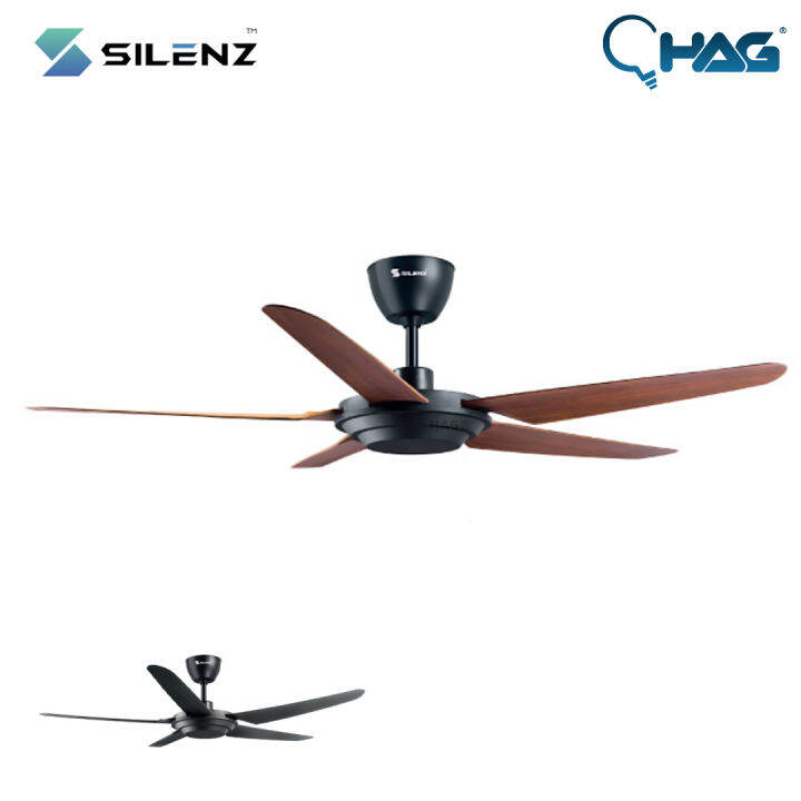 SILENZ GT56 Ceiling Fan - WALNUT COLOUR | Lazada