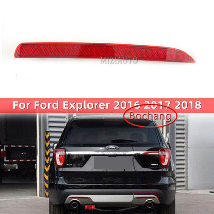 Rear Bumper Reflector Light For Ford Explorer 2016 2017 2018 Rear Fog ...