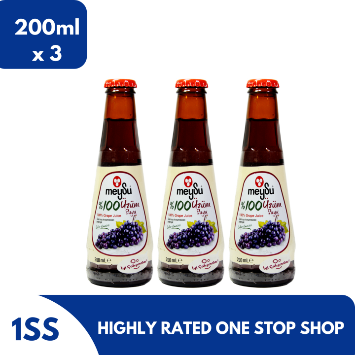 Meysu Grape Juice, 200ml set of 3 | Lazada PH