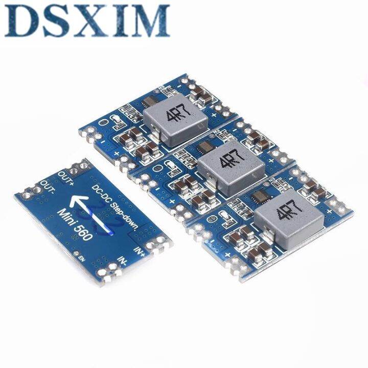 High Efficiency Output 3.3V 5V 9V 12V 5A mini560 Step Down DC-DC Converter Voltage Regulator ...
