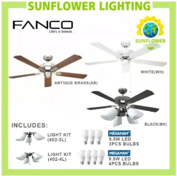 Heritage Ceiling Fan Model M52ul | Shelly Lighting