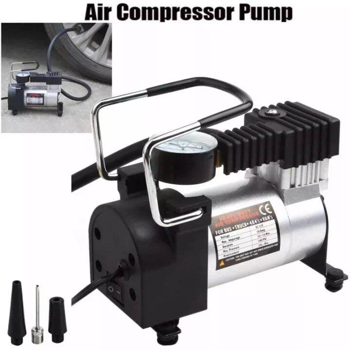 🔝 Original 【24 Hours Delivery】12v 150psi Portable Car Electric Pump Air