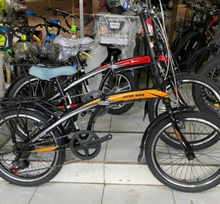 Sepeda lipat 20 inch interbike 7 speed inter bike | Lazada Indonesia