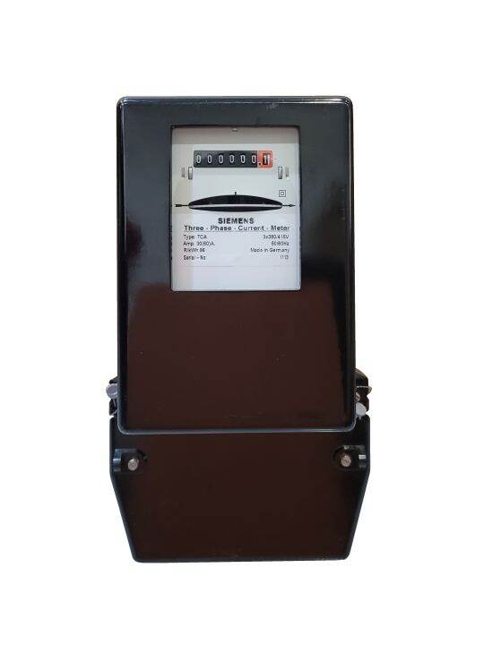 SIEMENS Three Phase 30(60)A kWh Analog Meter | Lazada