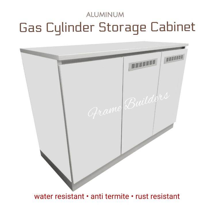 [PRE-ORDER] Gas Tank Storage Cabinet/Aluminium Cabinet/Gas Cylinder ...