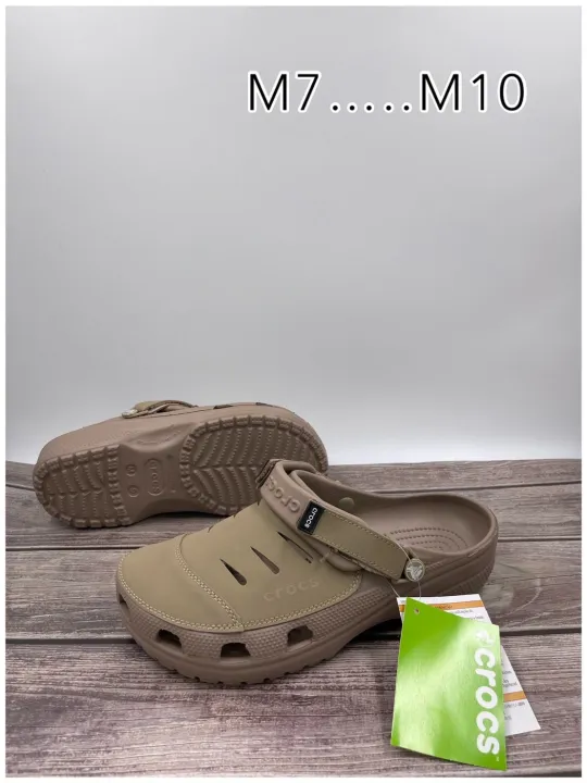 รองเท้าแตะ รองเท้าแตะCrocs พื้นนิ่ม ใส่สบาย ( มี 3 สี ) Size.M7-M10 US ...