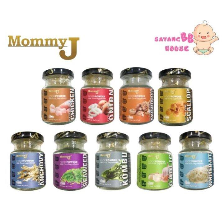MommyJ Baby Food Powder Chicken Onion Kombu Seaweed Garlic 100% Pure ...