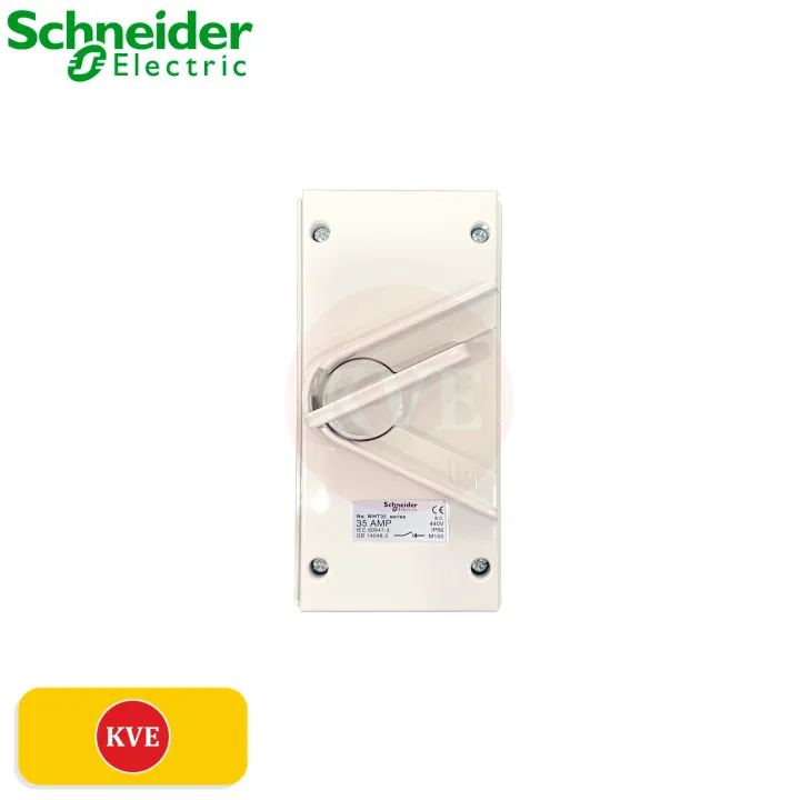 Schneider Kavacha 35A Triple Pole Isolating Switch WHT35 | Lazada