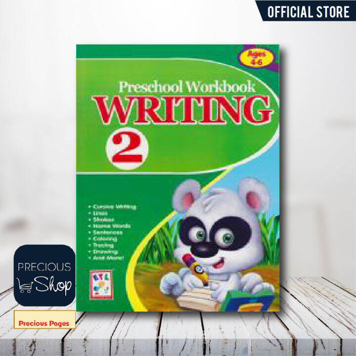 Preschool Workbook: Writing 2 (Ages 4-6) | Lazada PH