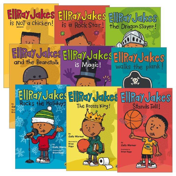 Milumilu EllRay Jakes 1-9 Sally Warner 6-8หนังสือต้นฉบับนิยายภาษาอังกฤษ ...