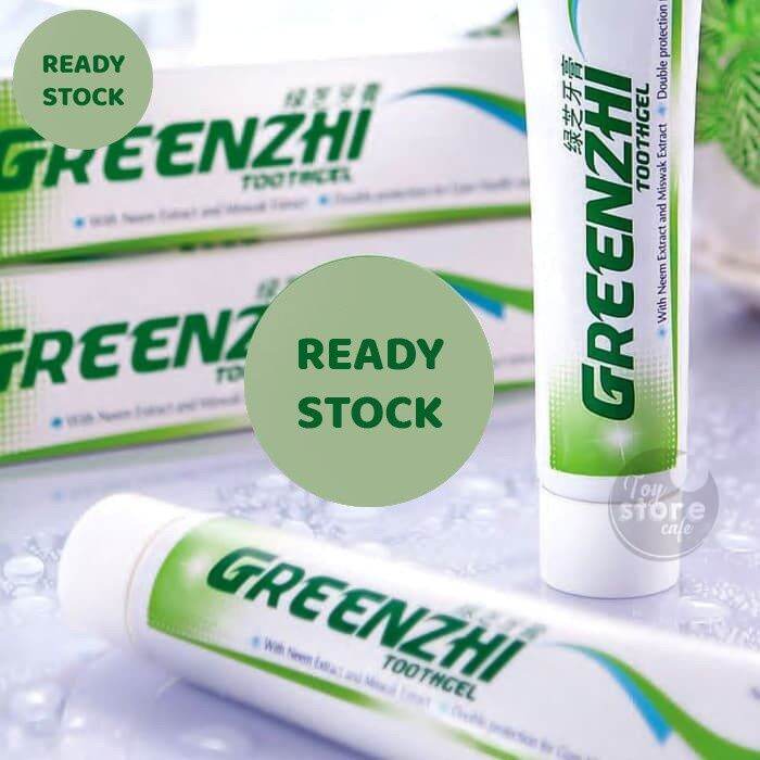 Shuang Hor Greenzhi Toothgel 100g Tube 15001 綠芝牙膏 天然起泡剂 叶绿素 | Lazada