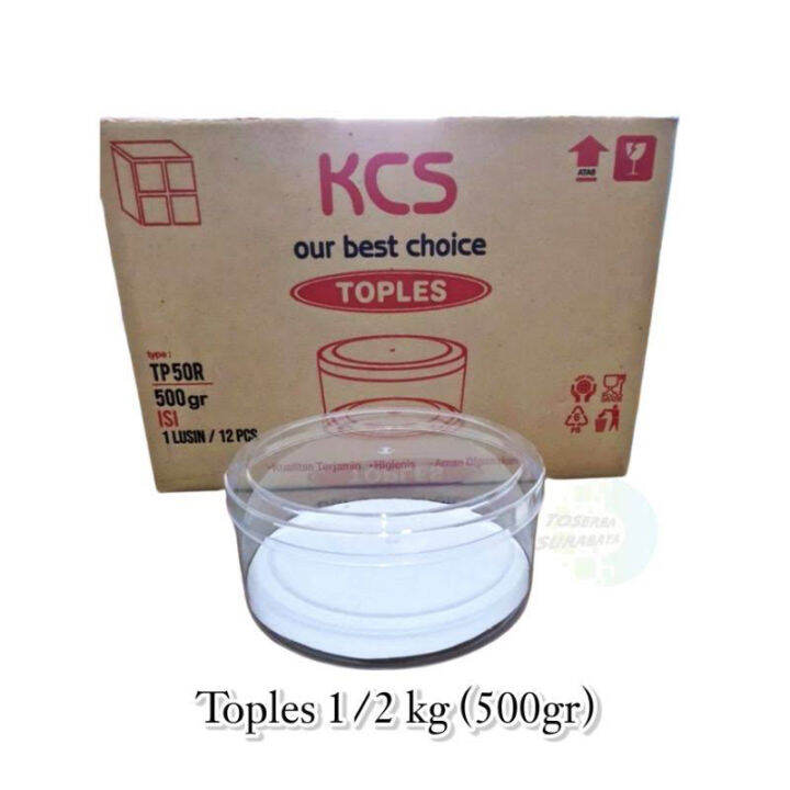 toples kcs 500 gr (1 lusin) / toples kue kering kemasan kardus | Lazada Indonesia
