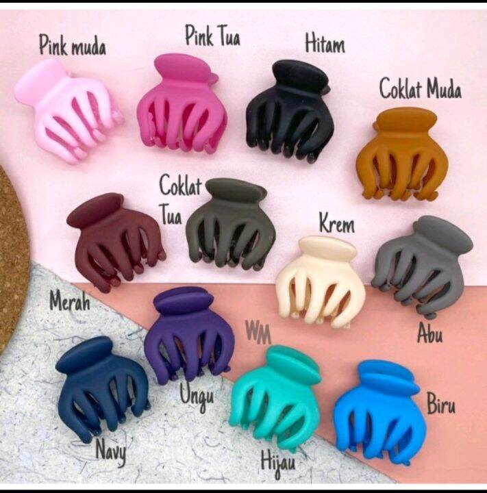 jepitan jepit rambut jedai gigi 5 cakar 5 import / jedai gurita import ...