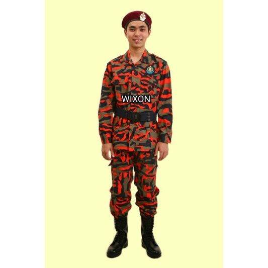Uniform Persatuan Kadet Bomba Celoreng | Lazada