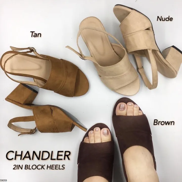 CHANDLER 2 inch Block heels - Liliw Made | Lazada PH
