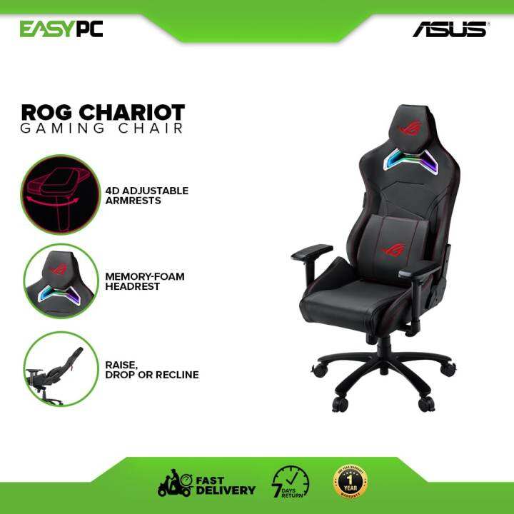 Asus ROG Chariot Gaming Chair, ROG Chariot RGB gaming chair in racing ...