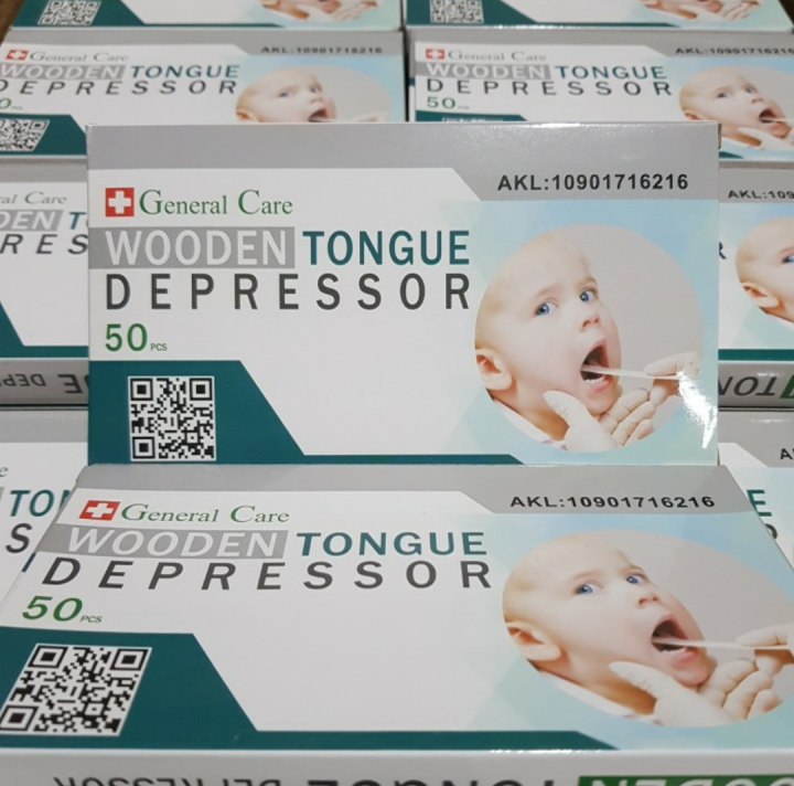 Tongue Spatel Kayu Spatel Lidah Wooden Tongue Depressor Tong Spatel ...