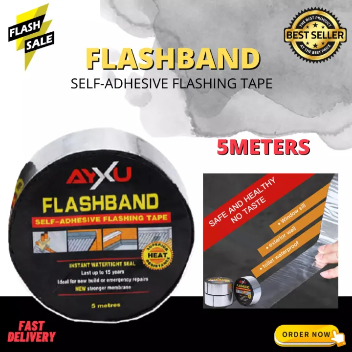 Authentic effective Flashband Self Adhesive Waterproof Tape heavy duty ...