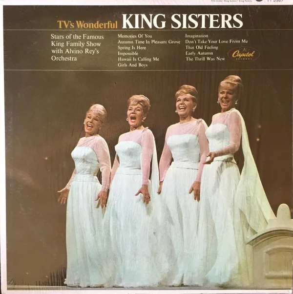 The King Sisters ‎– TV's Wonderful King Sisters Vinyl LP Album Record Plaka (27) | Lazada PH