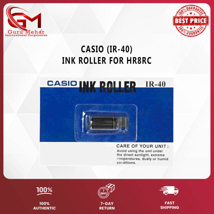 CASIO (IR-40) - Ink Roller for Printing Calculator HR8RC | Lazada PH