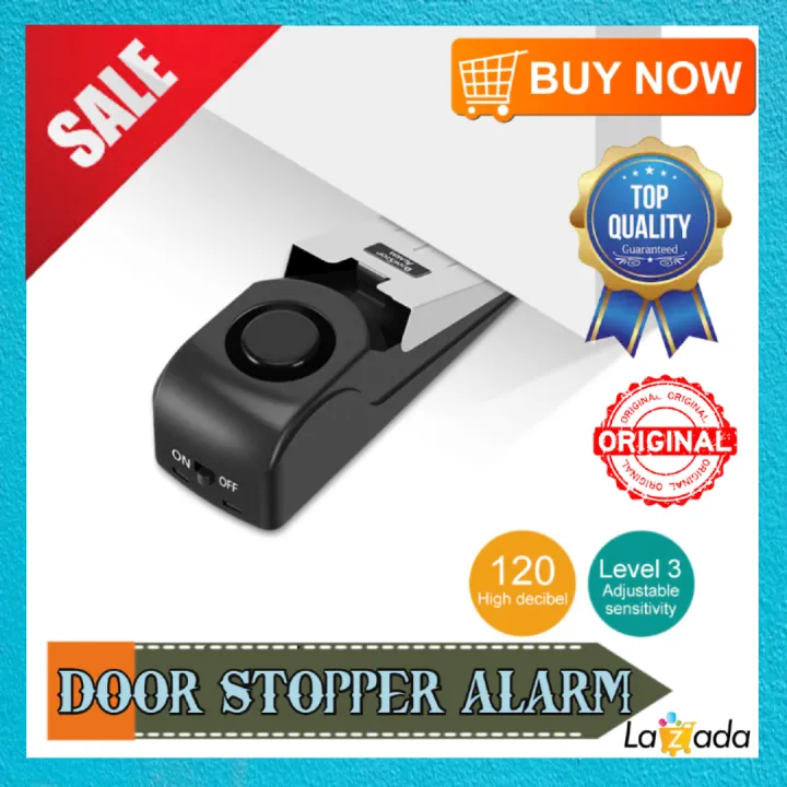 Portable Security Anti Theft device Home Wedge Shaped Door Stop Block ...