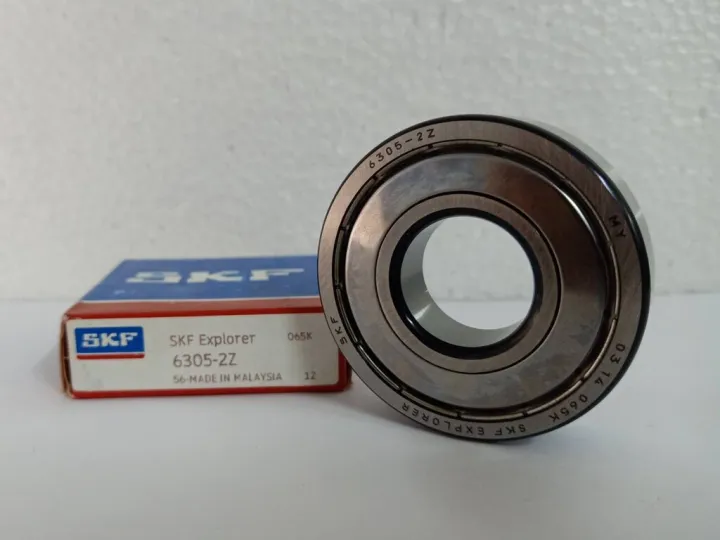 SKF Deep Groove Ball Bearing 6305-2Z 25x62x17 mm | Lazada.co.th