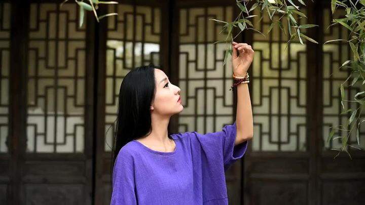 Yasuk ฤดูร้อนย้อนยุคลำลองผู้หญิงนุ่มประเดิมอ่อนโยนผ้าฝ้ายผ้าลินินหญิง ...