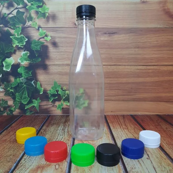 (Paket Isi 10pcs) BOTOL PLASTIK TIBET 500ML + TUTUP | KEMASAN KOPI ...