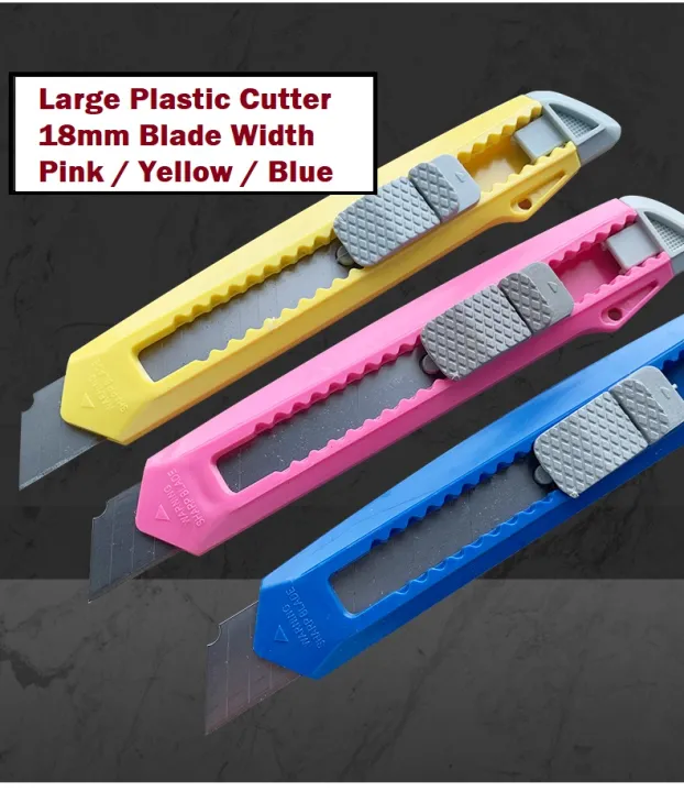 9mm / 18mm Economic Utility Knife Plastic Paper Cutter Penknife ...