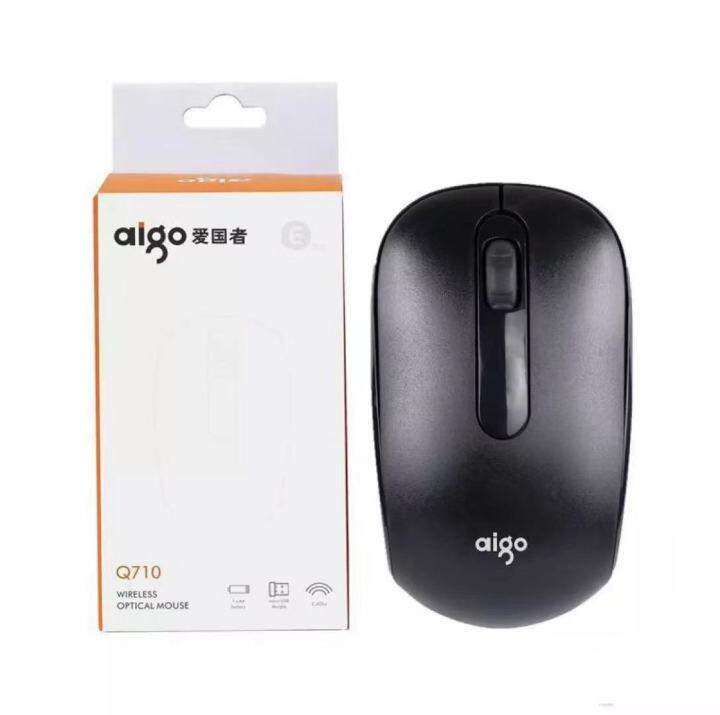 Q710 ไร้สาย 2.4G เมาส์เดสก์ท็อปโน๊ตบุ๊คไร้สายเมาส์สำนักงานธุรกิจเมาส์ ...