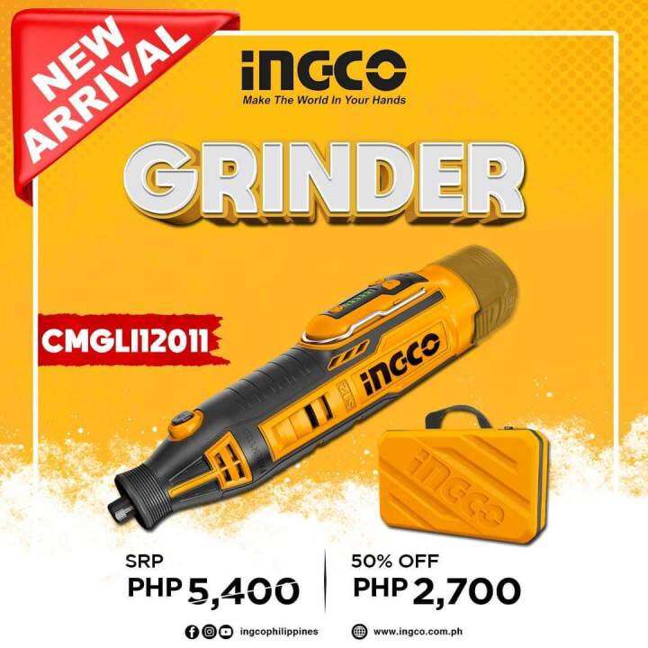 INGCO - CORDLESS MINI GRINDER (CMGLI1201) | Lazada PH INGCO - CORDLESS MINI GRINDER (CMGLI1201) | Lazada PH