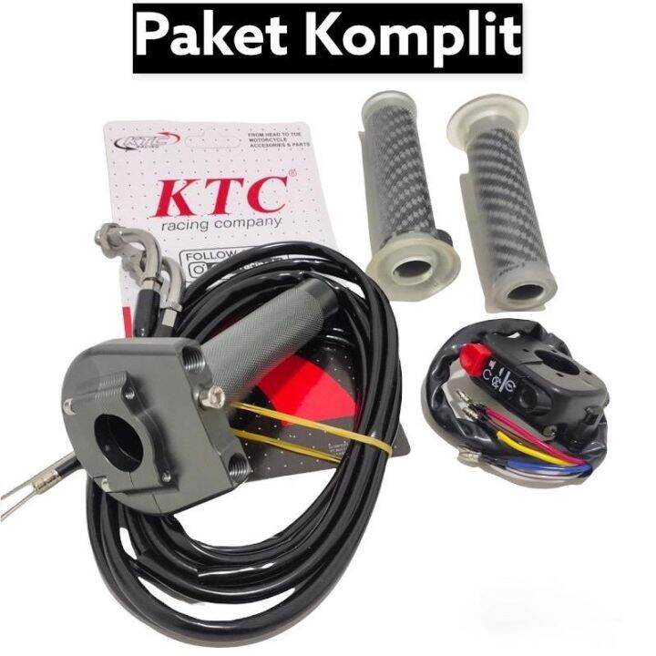 Gas Spontan Ktc 2 Kabel Universal Nmax Aerox Pcx R15 Vixion Ninja Cbr Gsx Satria Fu Tiger ...