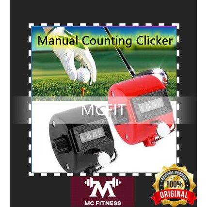 MCFIT Tally Counter Manual Tasbih Zikir Analog Counting 4 Digit Number ...