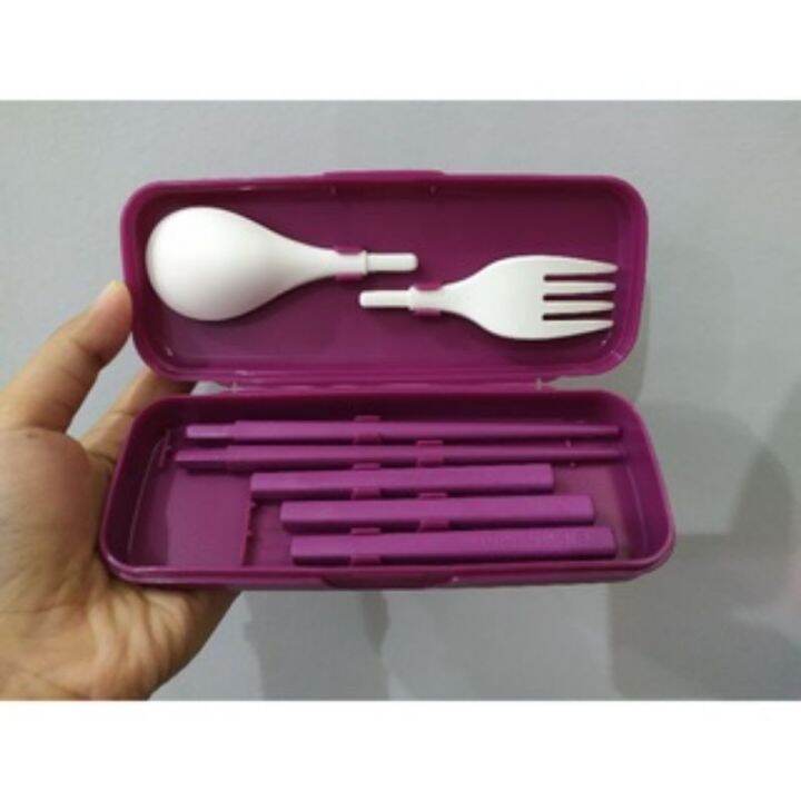 Tupperware Portable Chopstick PURPLE Tupperware Original | Lazada Indonesia