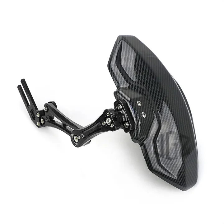 AEROX Mudguard Motorcycle Rear Wheel Fender Mud Flap Carbn Fiber Guard ...
