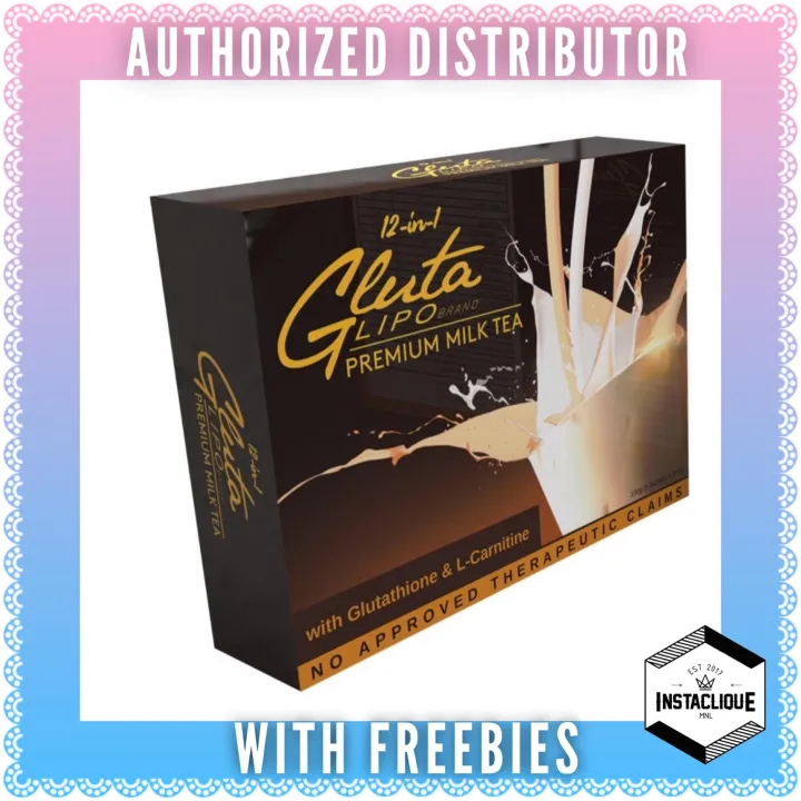 12 in 1 Gluta Lipo Premium Milk Tea [1 Box] | Lazada PH