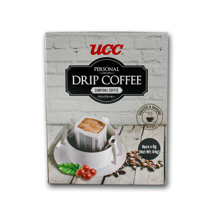 UCC / Drip Coffee / Sumiyaki Blend Box / (8g x 8) / ORIG! | Lazada PH