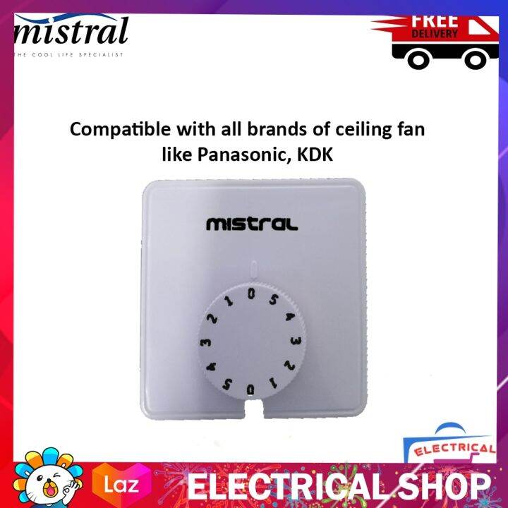 Mistral Electronic Speed Ceiling Fan Regulator ( Compatible with all ...