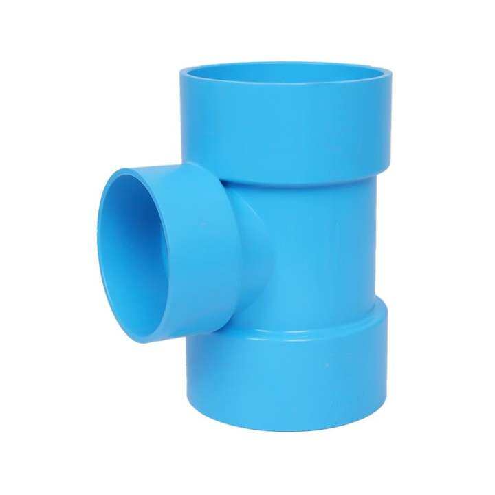 สามทางลด PVC SCG 4x3 นิ้ว สีฟ้าPVC REDUCING TEE PIPE FITTING SCG 4X3IN ...