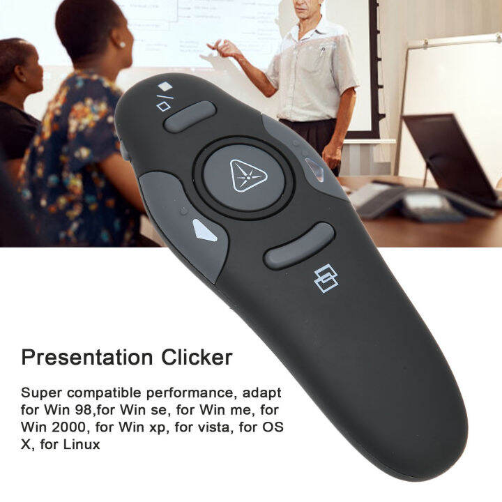 [Newkits] Presentation Clicker Ergonomic Handhold 2.4Ghz Wireless ...