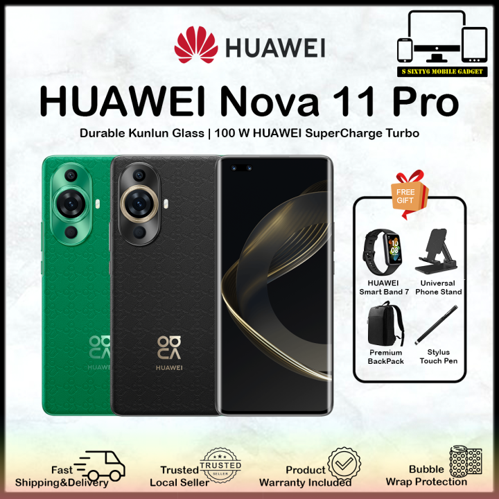 HUAWEI Nova 11 Pro | 8GB+256GB | Durable Kunlun Glass | 100 W HUAWEI ...