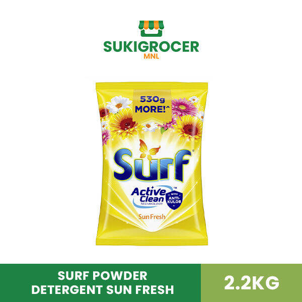 Surf Powder Detergent Sun Fresh 2.2KG | Lazada PH