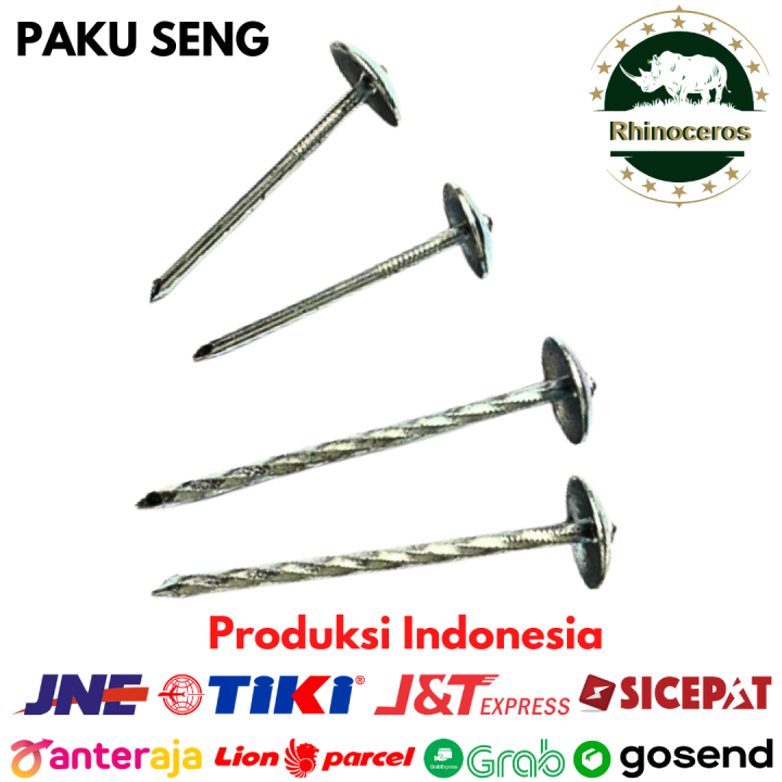 Paku Seng Payung Ulir Paku Asbes Roofing Atap 2Inch 3Inch | Lazada ...