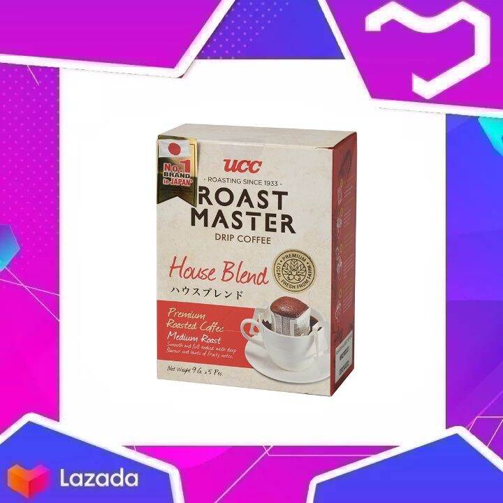 Japan UCC Roast Master Drip Coffee House Blend 45G. 🍵 🇯🇵 นำเข้าจากญี่ปุ่น 🇯🇵 กาแฟ 3in1 กาแฟ ชา ...