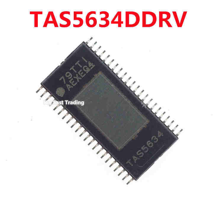 1pcs TAS5634DDRV new original silk screen TAS5634 PTAS5634 digital ...