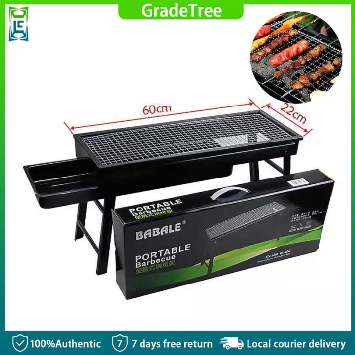 Portable BBQ grill for 5-8 people outdoor camping BBQ | Lazada PH