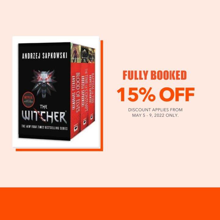The Witcher, 3-Book Boxed Set (Paperback) by Andrzej SapkowskiXKR ...