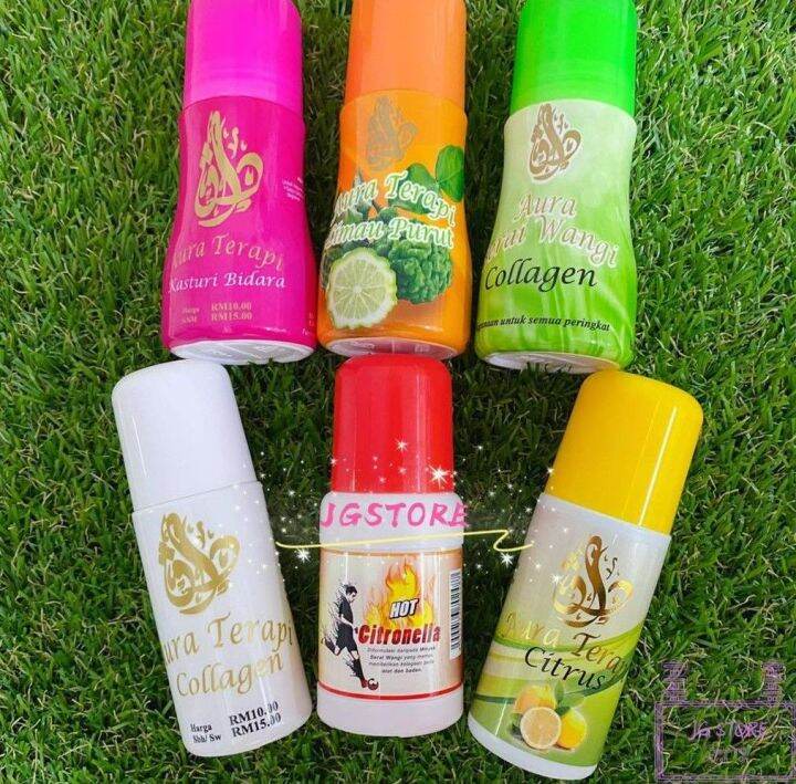 MINYAK AURA TERAPI COLLAGEN ( D EMBUN PAGI) ORI HQ | Lazada