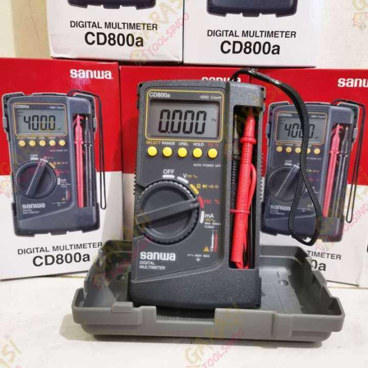 Sanwa CD800a Digital Multimeter CD-800a Multi Meter Tester | Lazada ...