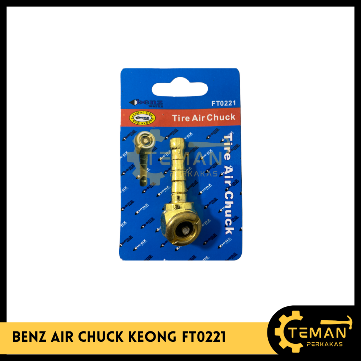 BENZ Tire Air Chuck Keong / Alat Isi Angin Ban Mobil Motor FT0221 ...